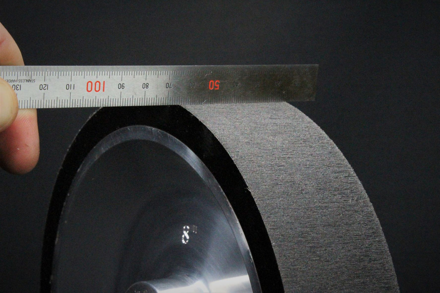 8" Belt Grinder Contact Wheel
